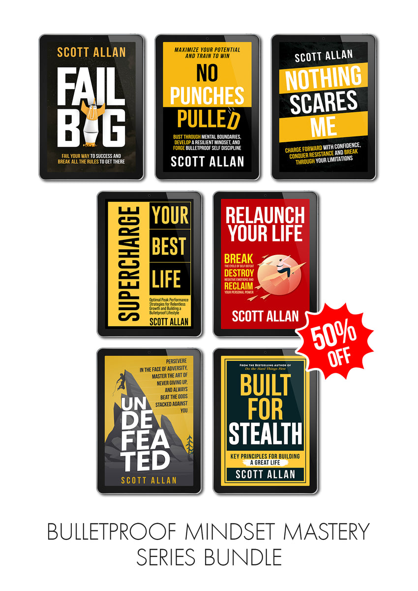 Bulletproof Mindset Mastery Series Bundle– ScottAllanBooks